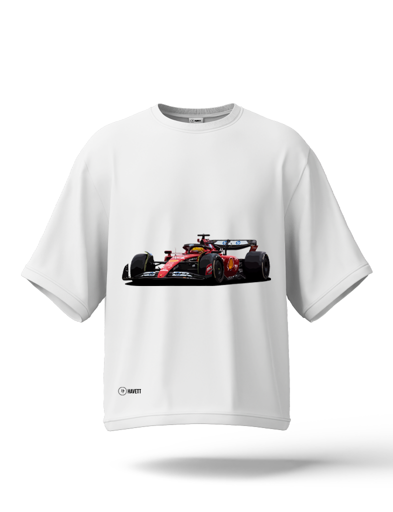 Grid Life Drop Shoulder Tee