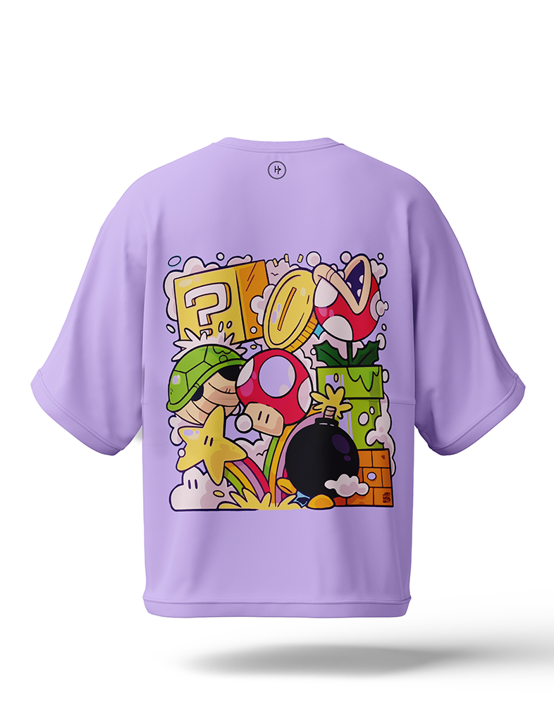 Mario Drop Shoulder Tee